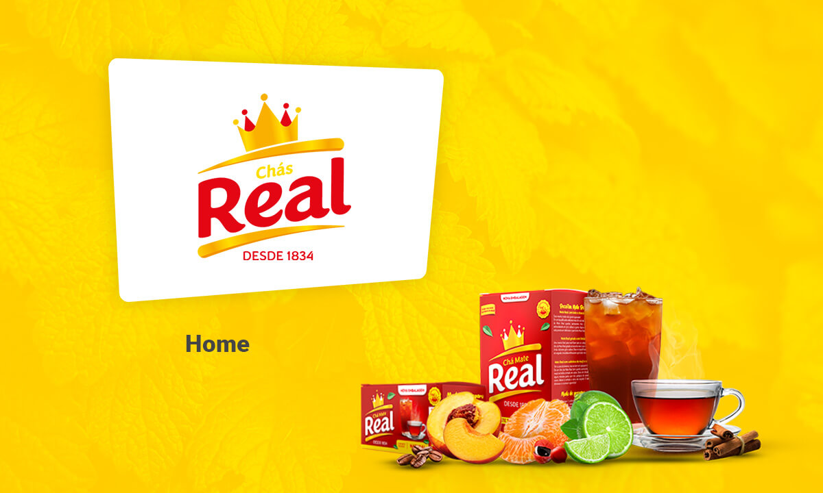 Chás Real - 190 anos, O Primeiro Chá do Brasil! Por você! ️